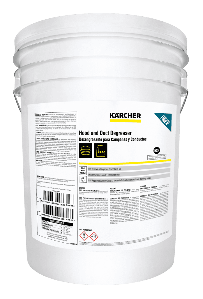 Hood & Duct Degreaser - Cut Through Tough Grease