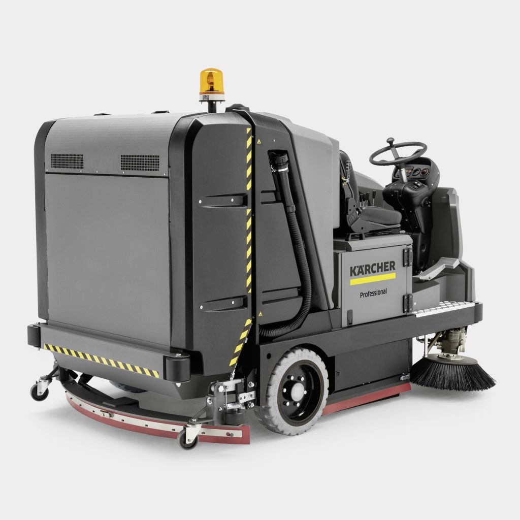 B 300 RI Ride-On Industrial Floor Scrubber for Large Areas